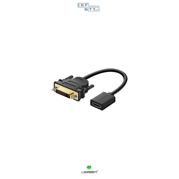 تبدیل 1+24 DVI-D به HDMI یوگرین مدل 20118 - اینفینیتی نتورک